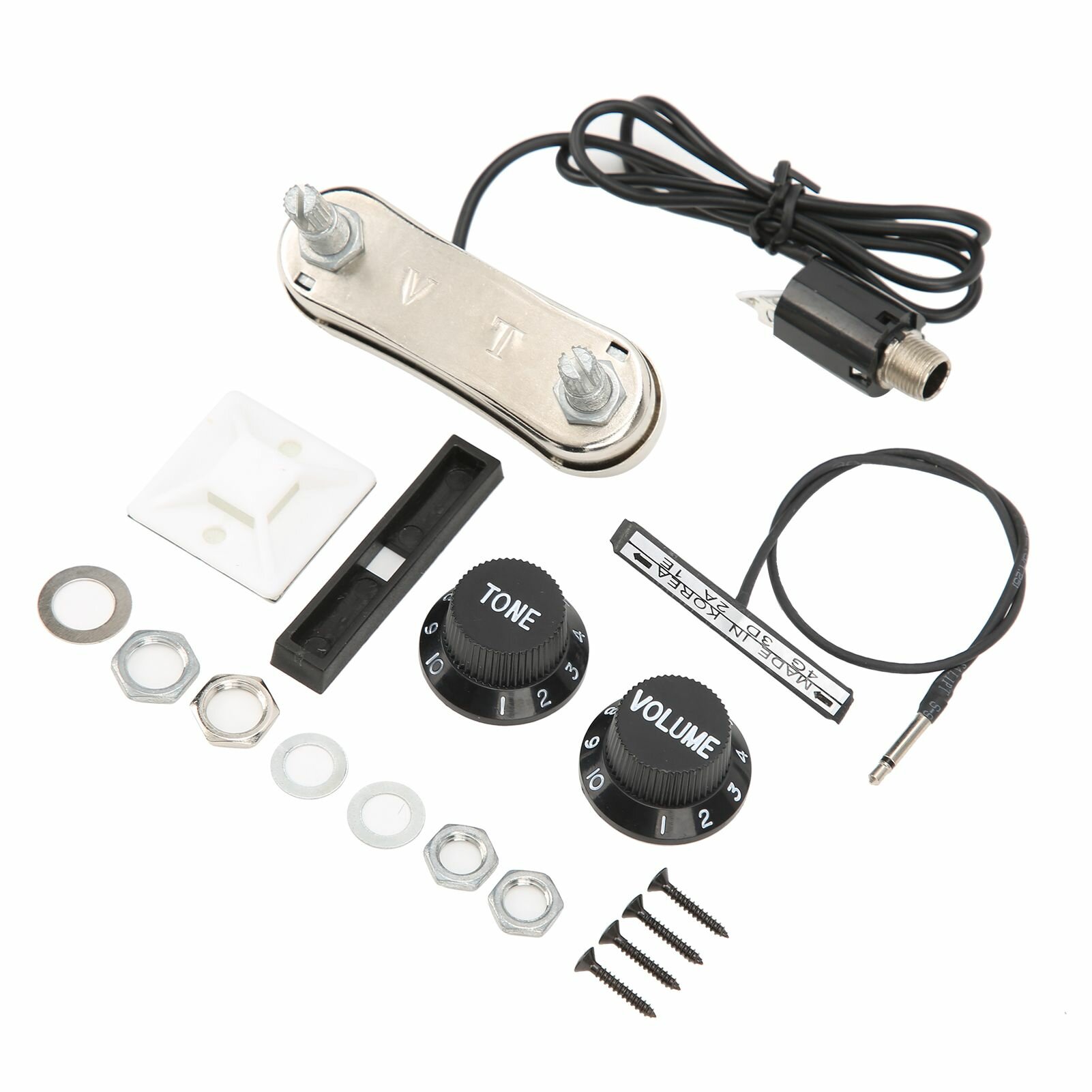 Набор звукоснимателей для скрипки, электроника, бесшумные встроенные аксессуары для инструментов для начинающих детей