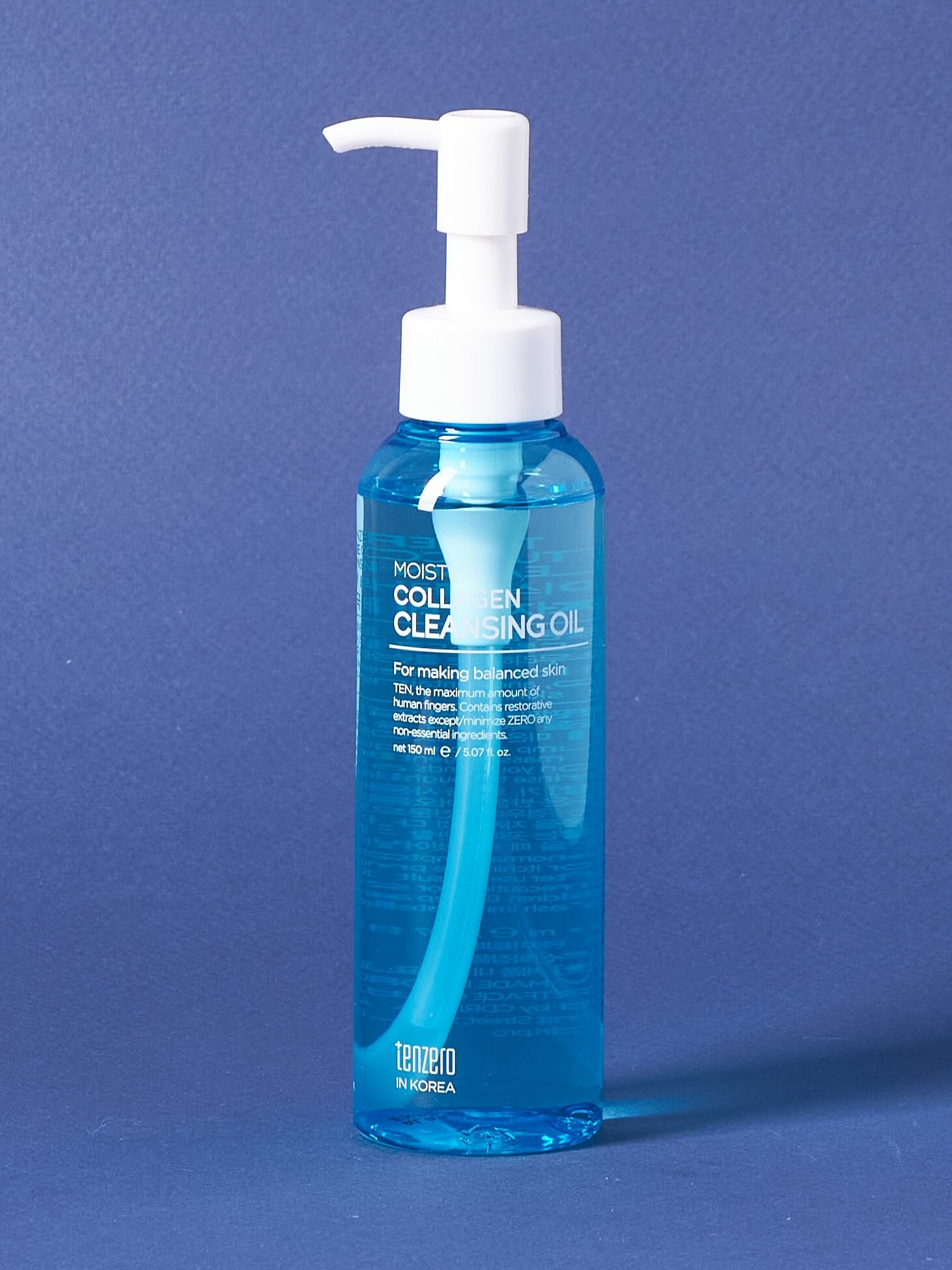 Tenzero Гидрофильное масло с морским коллагеном 150мл Moisture Collagen Cleansing Oil