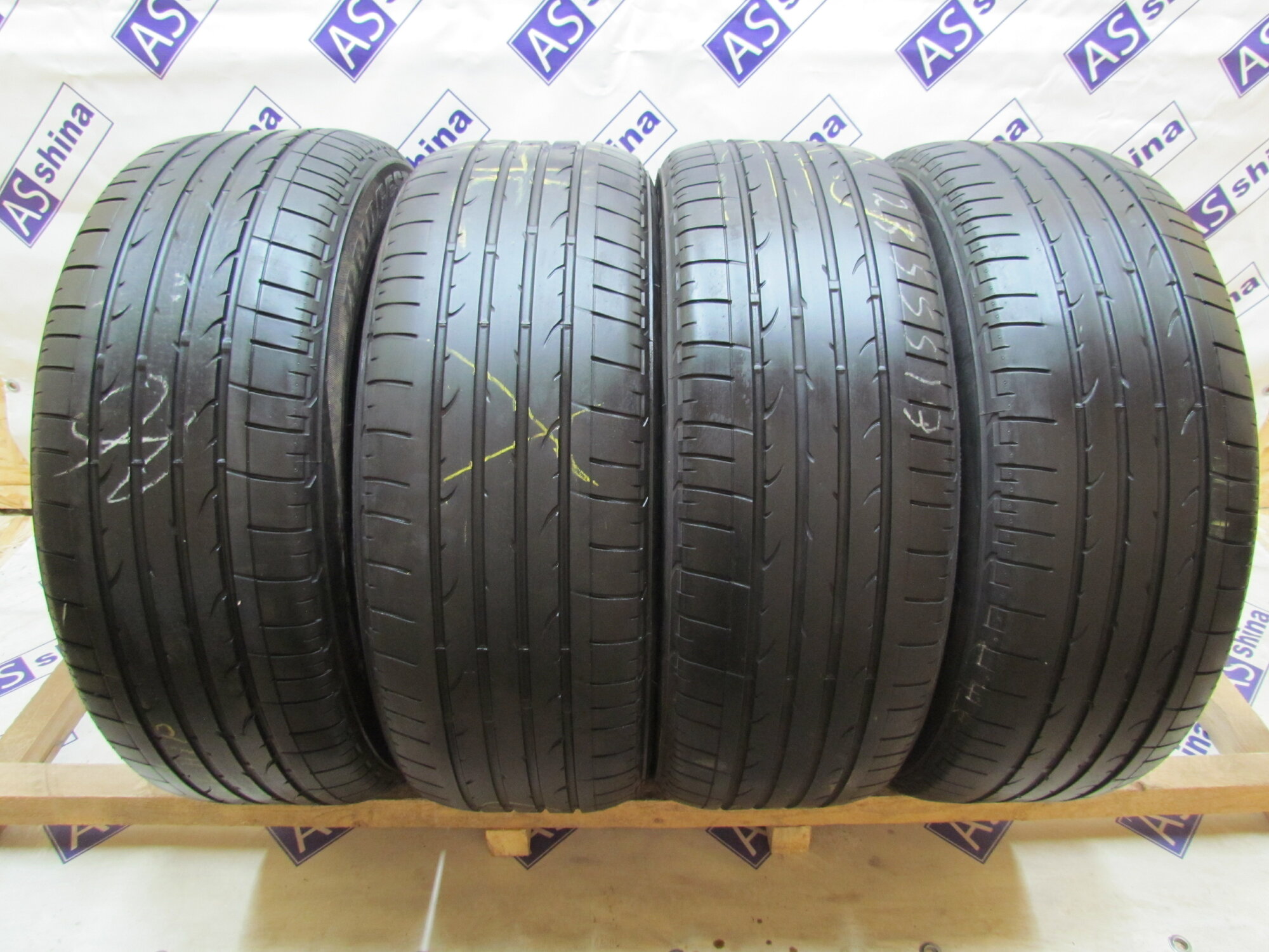 Bridgestone Dueler H/P Sport 235 55 R19 летние БУ шины 20-35% износ , артикул 0021813