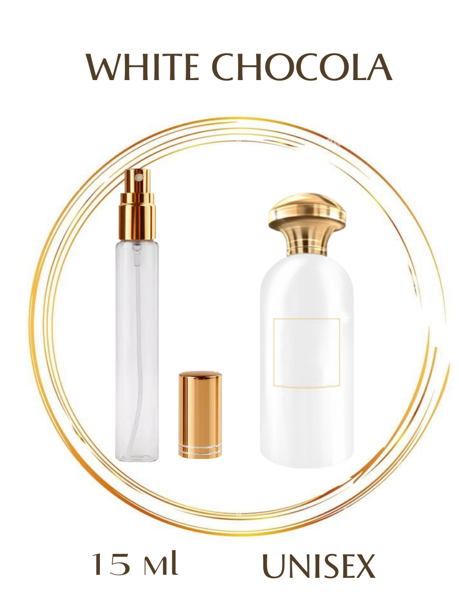 Духи парфюм White Chocola спрей 15 мл унисекс, восточные, гурманские
