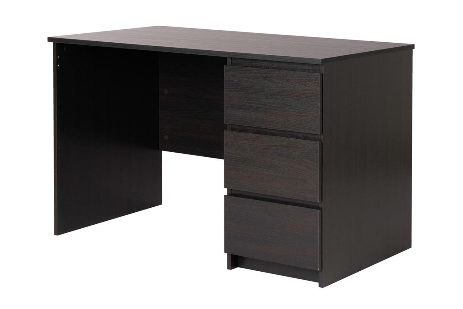 Письменный стол 3 ящика Hoff Кастор, 116х75х65 см, цвет дуб венге