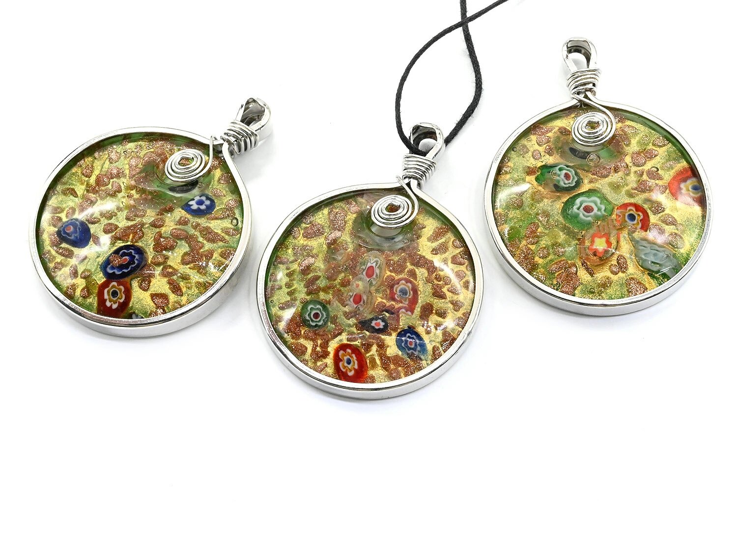 Подвеска, муранское стекло