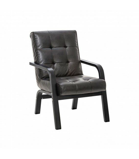 Кресло Leset Модена, венге, экокожа Dundi 108