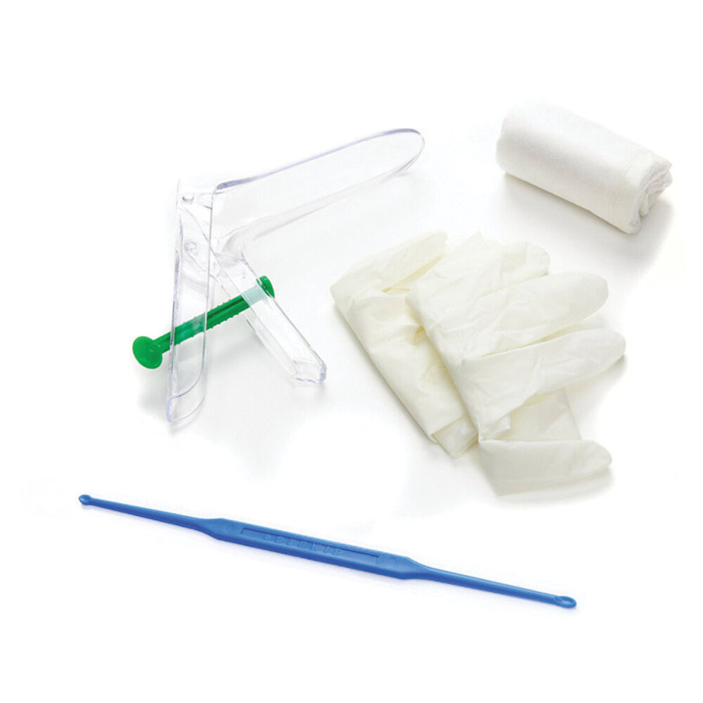 Набор гинекологический стерильный 3M с ложкой Фолькмана, комплект 60 шт, юнона