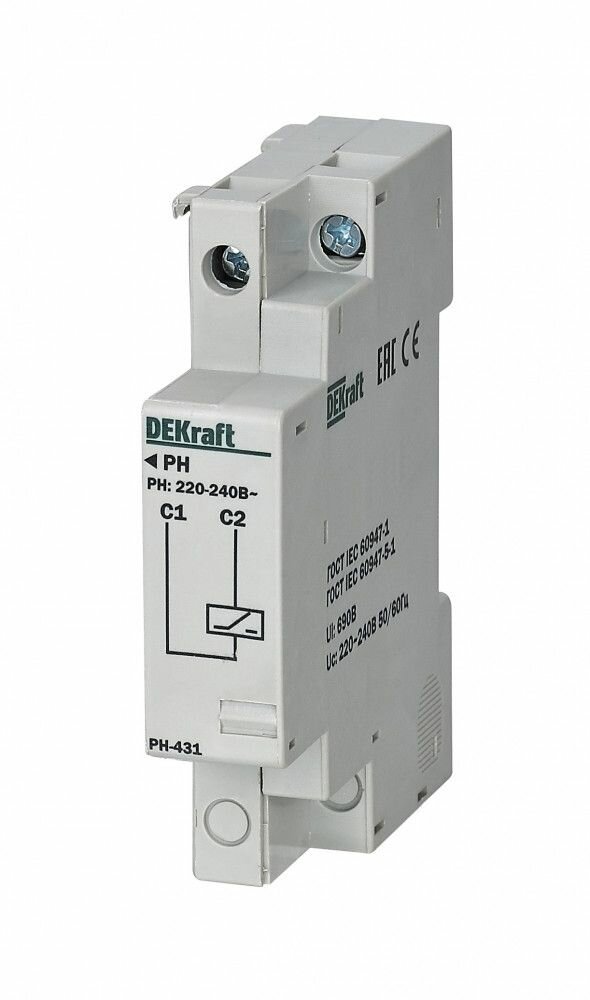 DEKraft Расцепитель независимый 220-240В для ВА-431, 21265DEK