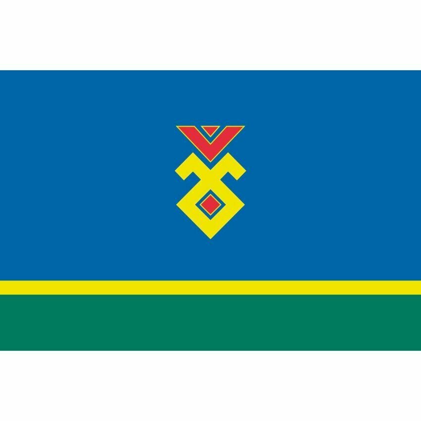 Флаг Иглинского района 135x90 см.