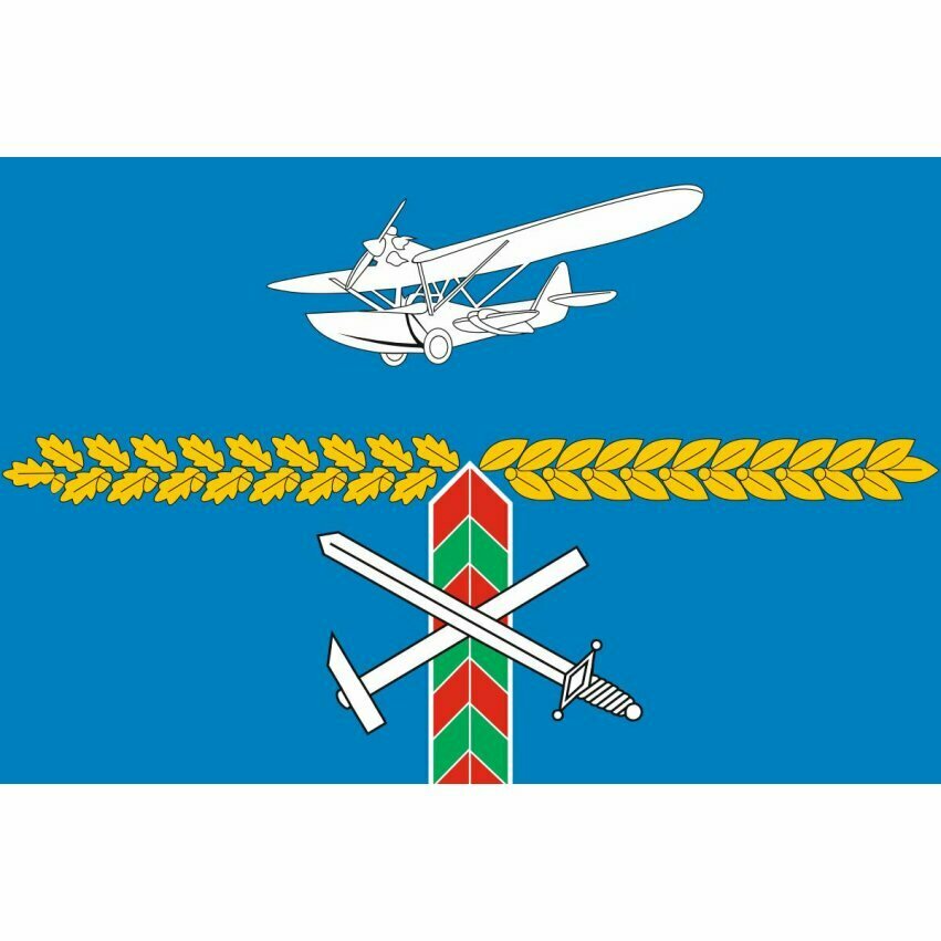 Флаг Бабушкинского района (Москва) 135x90 см.