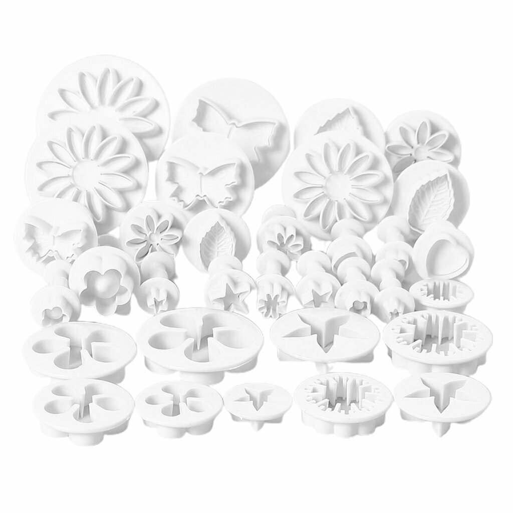 Plastic DIY Cookie Cutters Cartoon Kitchen Baking Tools Easy Cake Decoration