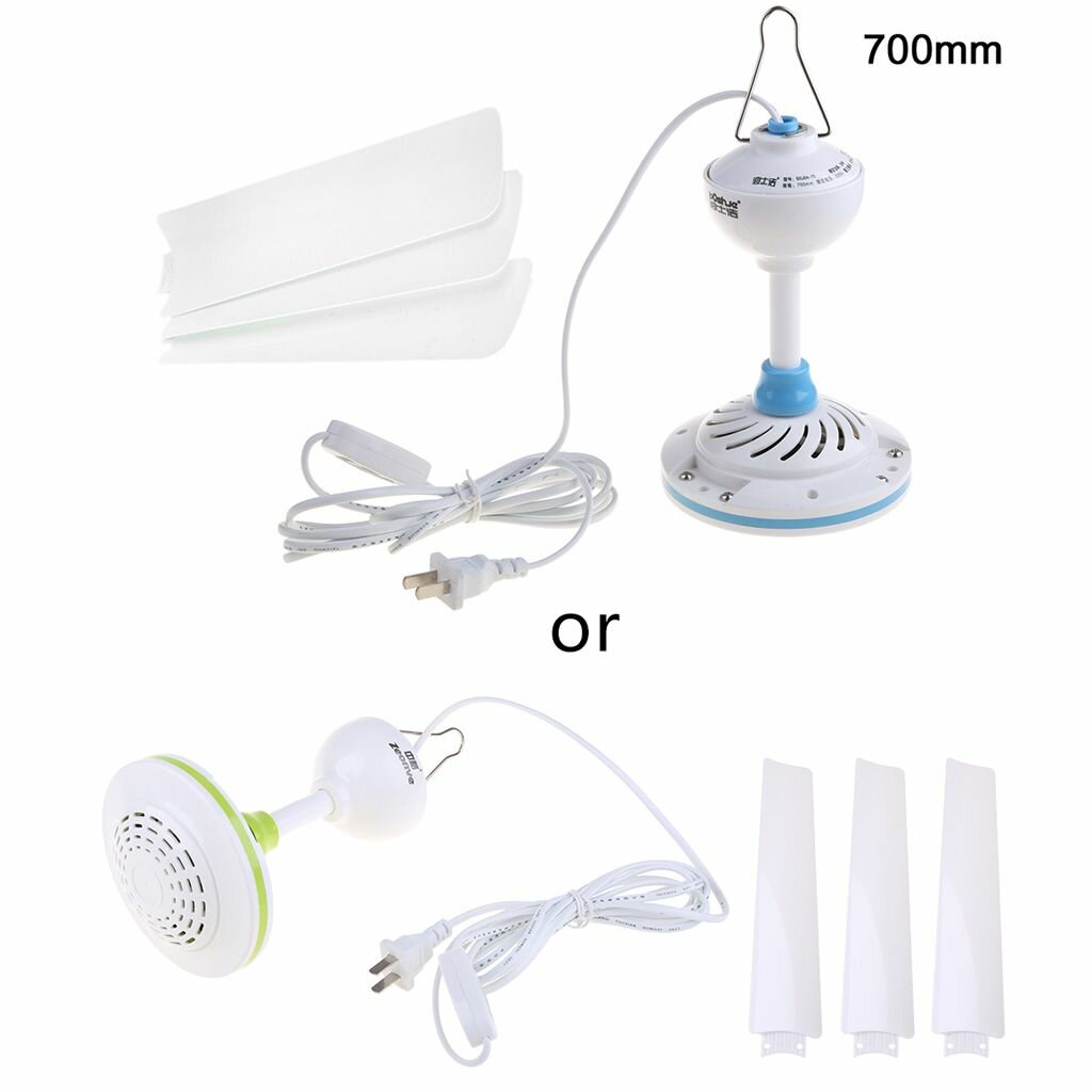 Небольшой потолочный вентилятор американского стандарта 220 В, 3-лопастной вентилятор-700 мм