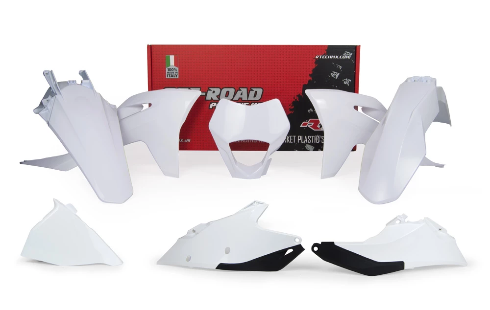 Комплект пластика RTech R-KITGAS-BN0-521 Gas-Gas EC/EC-F 250-300-350 21-22 белый