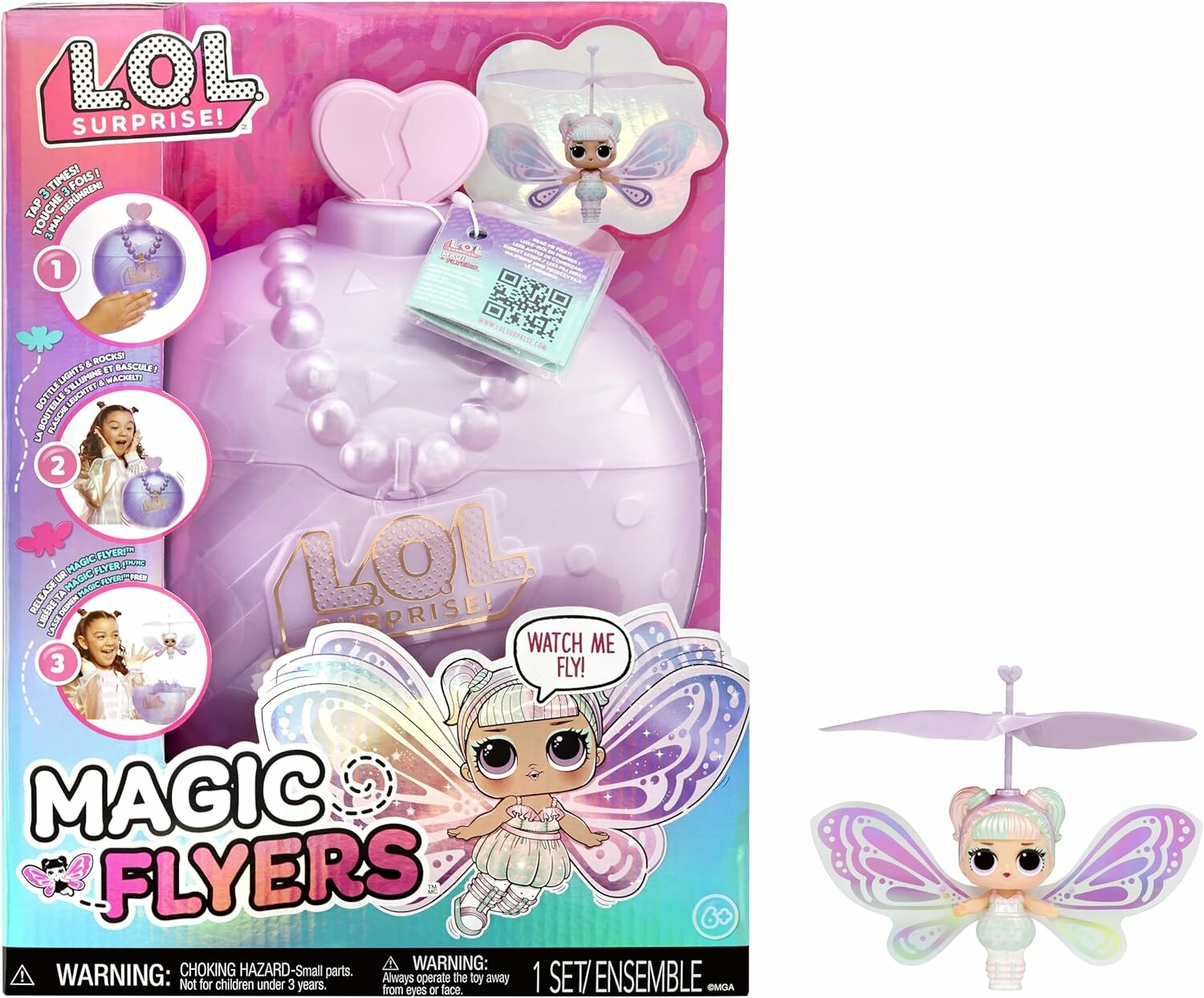 Кукла Лол летающая LOL Surprise Magic Flyers Sweetie Fly 593621