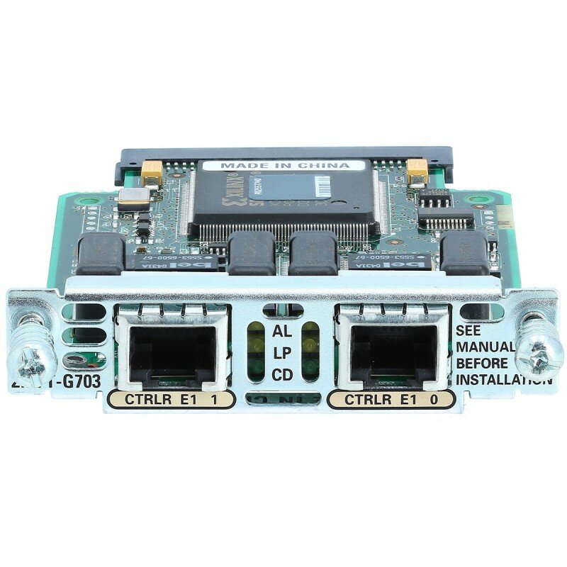 Модуль CISCO VWIC2-2MFT-G703 2-Port G.703 Multiflex Trunk Voice/WAN Interface Card