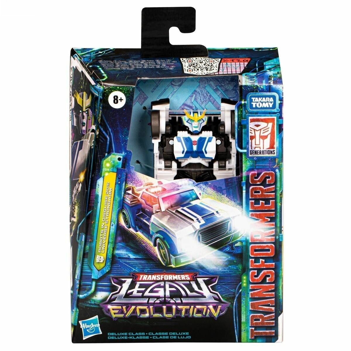 Трансформеры игрушки Hasbro Transformers Legacy Evolution Deluxe Class Robots in Disguise 2015 Universe Strongarm (14cm) F7201