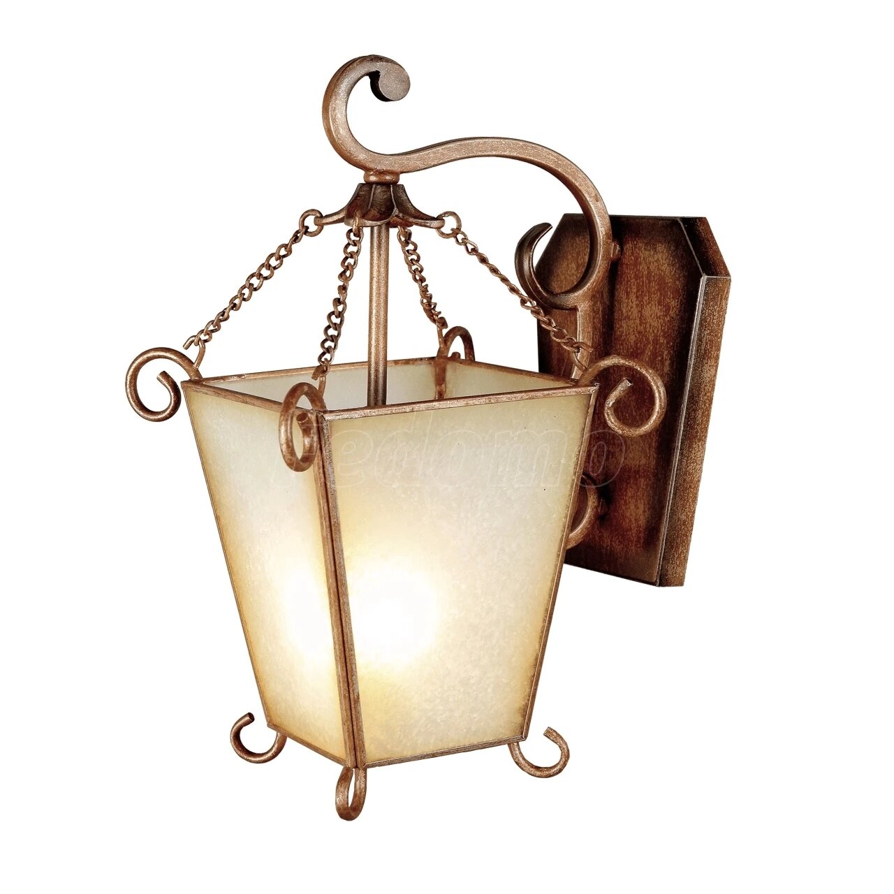 Бра Chiaro Айвенго 382022701 Основной цвет модели - коричневый, материал арматуры - металл.