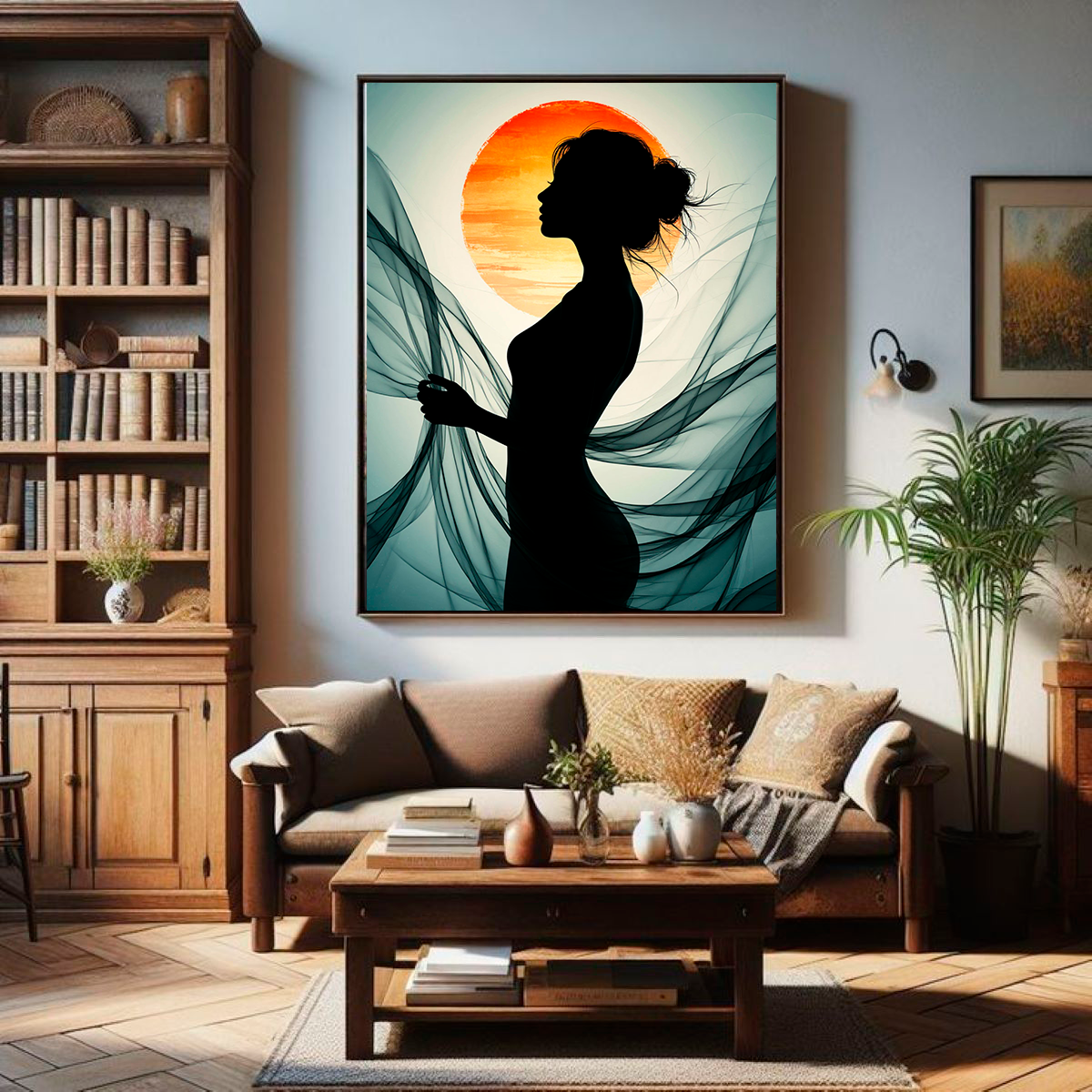 Картина на стену для интерьера Грация 40х50 см, холст на подрамнике, InterHobby