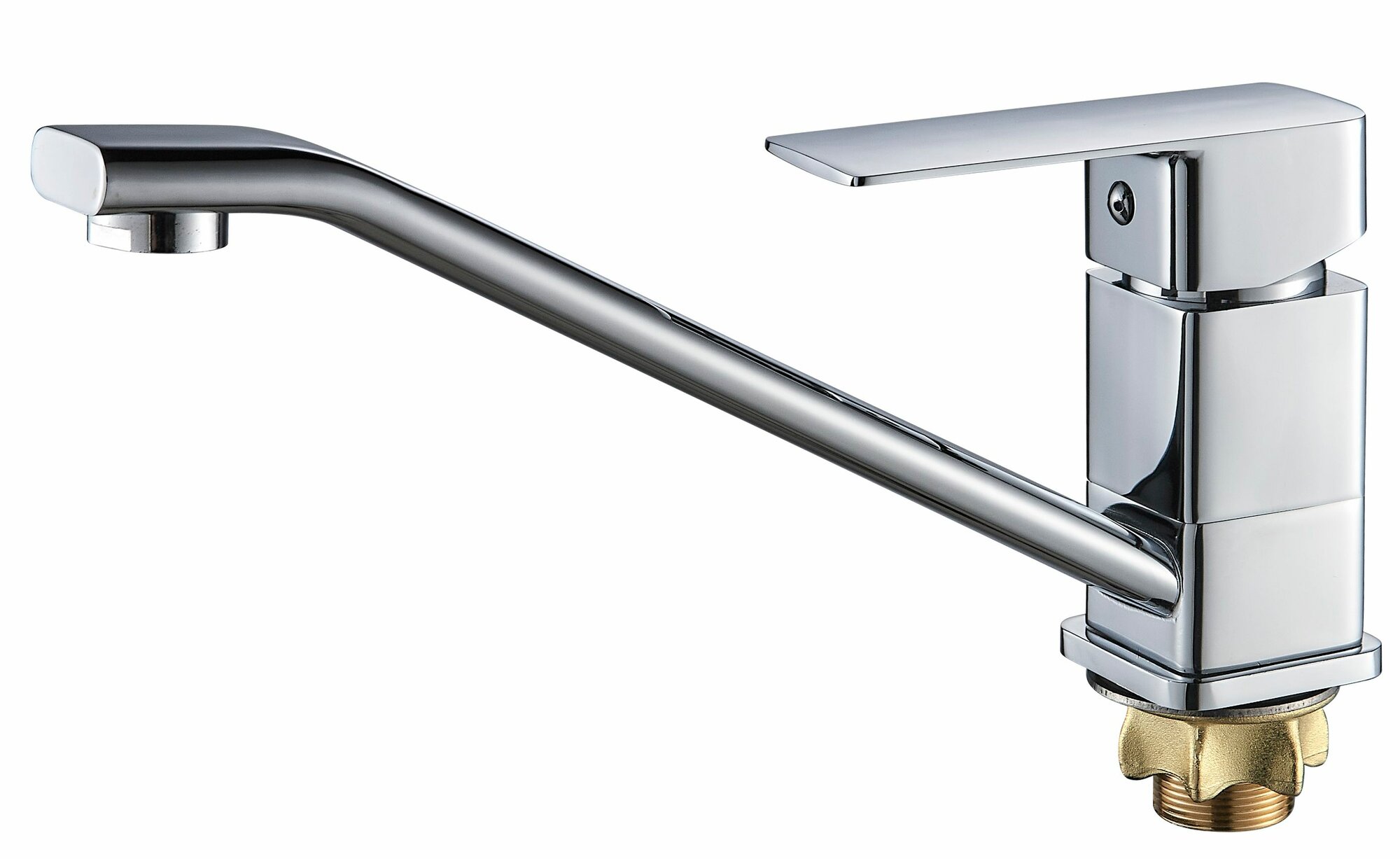 Кухонный смеситель со средним изливом , хром A1003