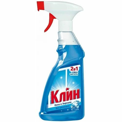 Clin средство для мытья стекол Кристалл, 500 мл, 3 шт