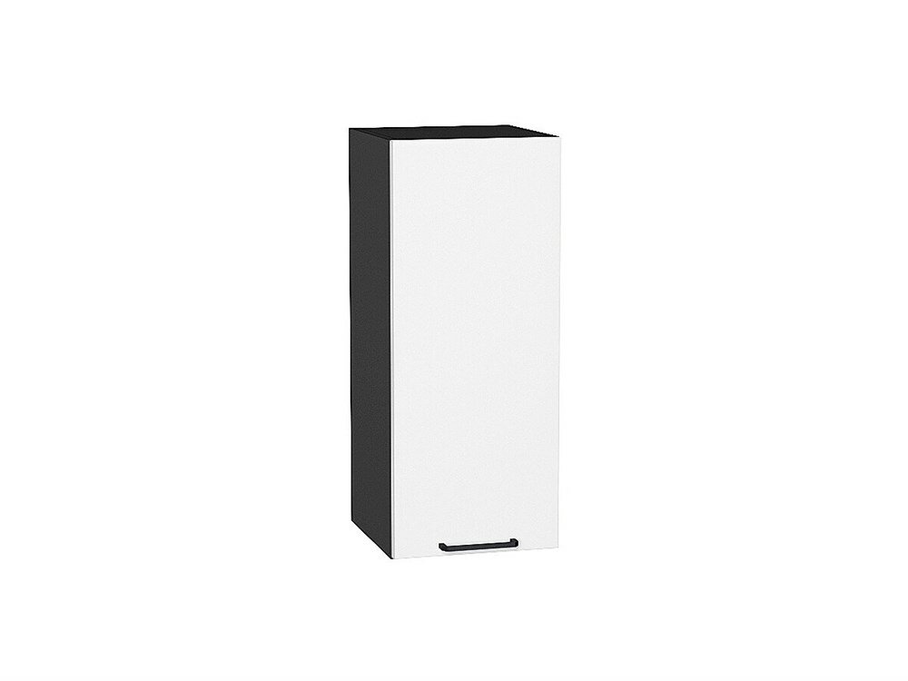VVT Шкаф верхний с 1-ой дверцей Флэт Graphite, White In 2S, 720, 300