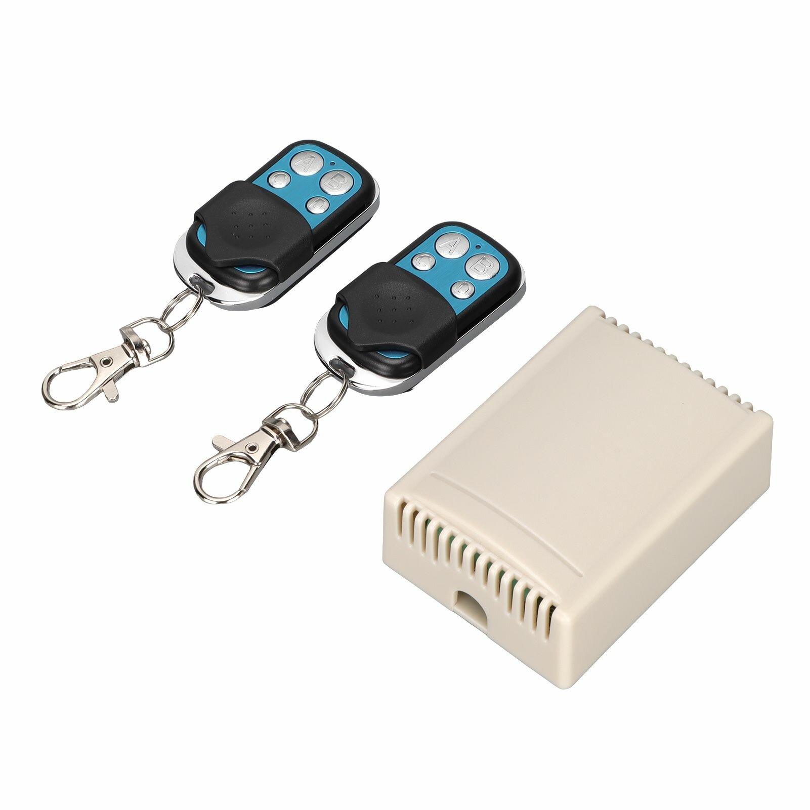 Радиореле 4-канальное, 12В, с пультом