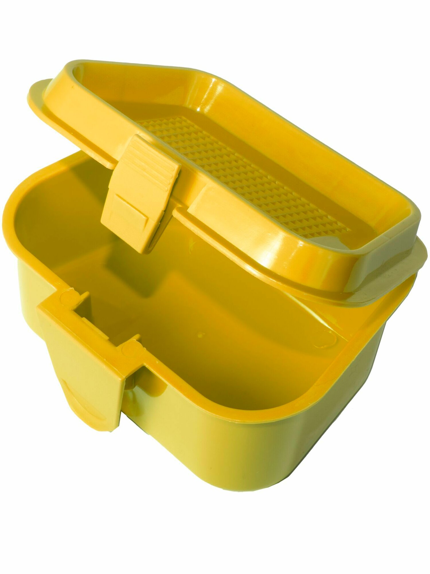 Рыболовная коробка Salmo "LIVE BAIT", для наживки, сетчатая крышка, 12 см x 9 см x 5,5 см