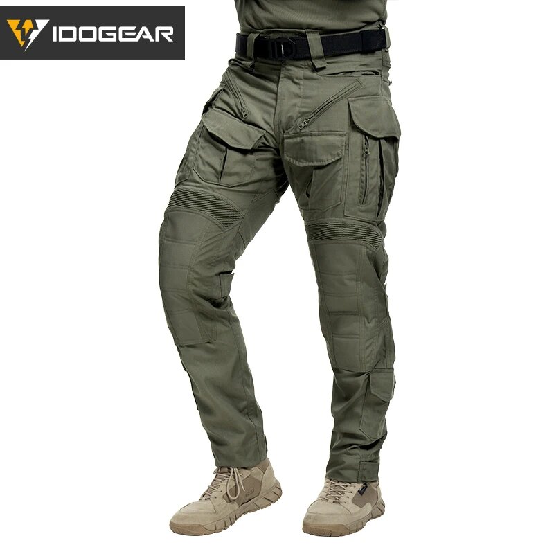 Тактические брюки IDOGEAR G5 из полиэстер-хлопка XL, Ranger Green