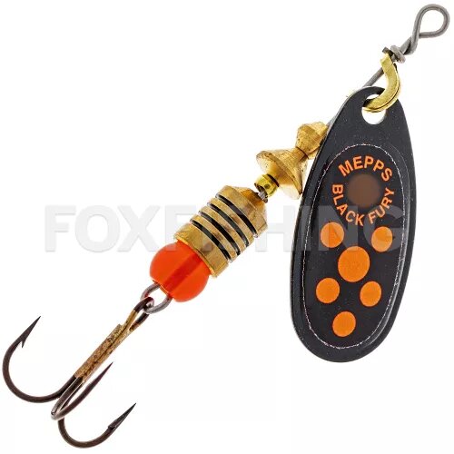 Блесна вращающиеся Mepps Black Fury №2 4,5гр. #Or BL