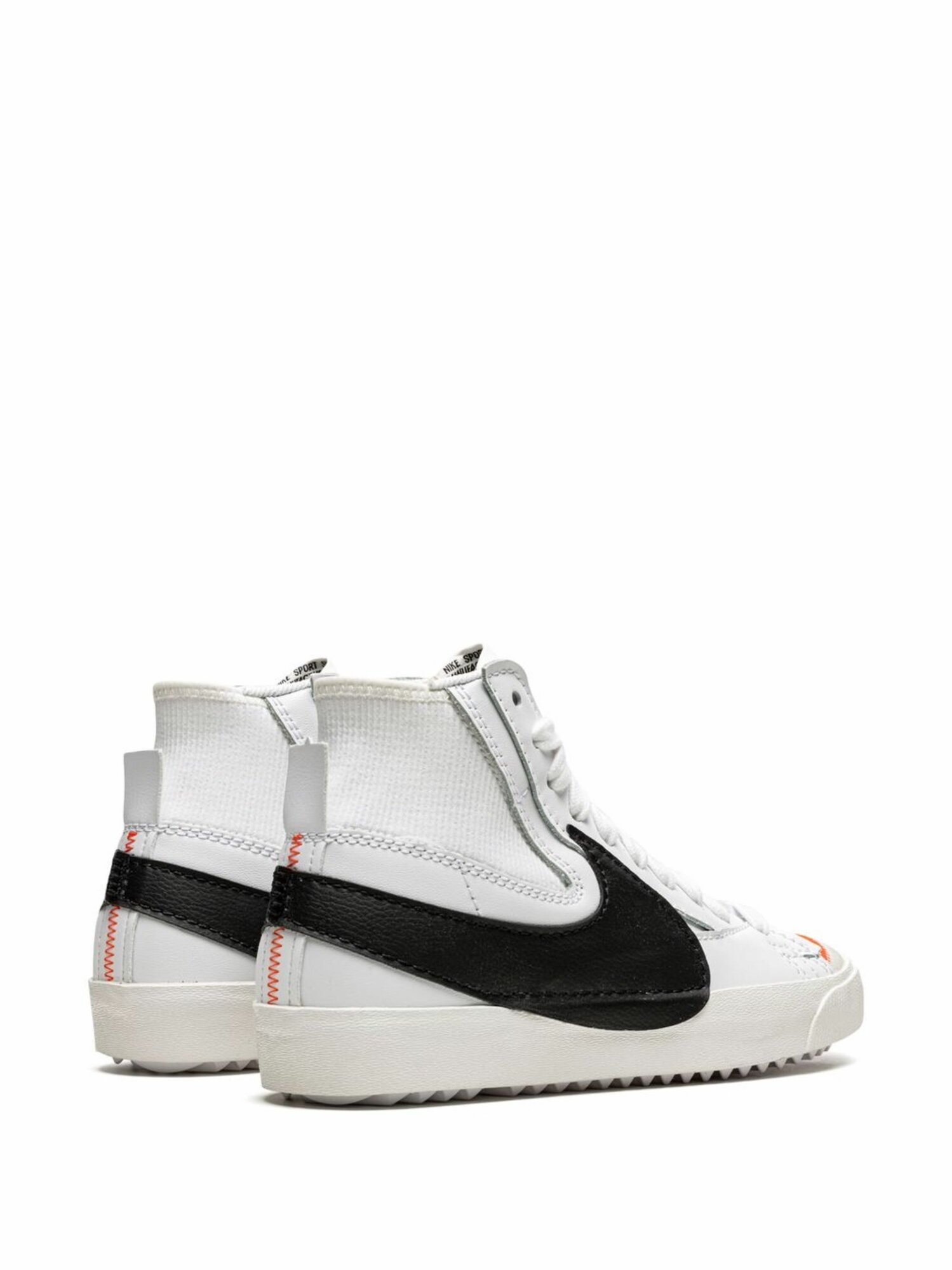 Кроссовки NIKE Blazer Mid 77 Jumbo, размер 8.5 US, серебристый — фото 1