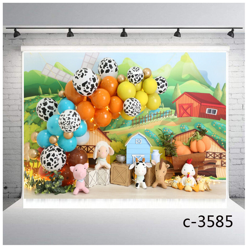 Зарубежная торговля Детский баннер на день рождения Фон для фотографий Детская ванночка Украшение на сто дней Зарубежная торговля Висячая ткань
