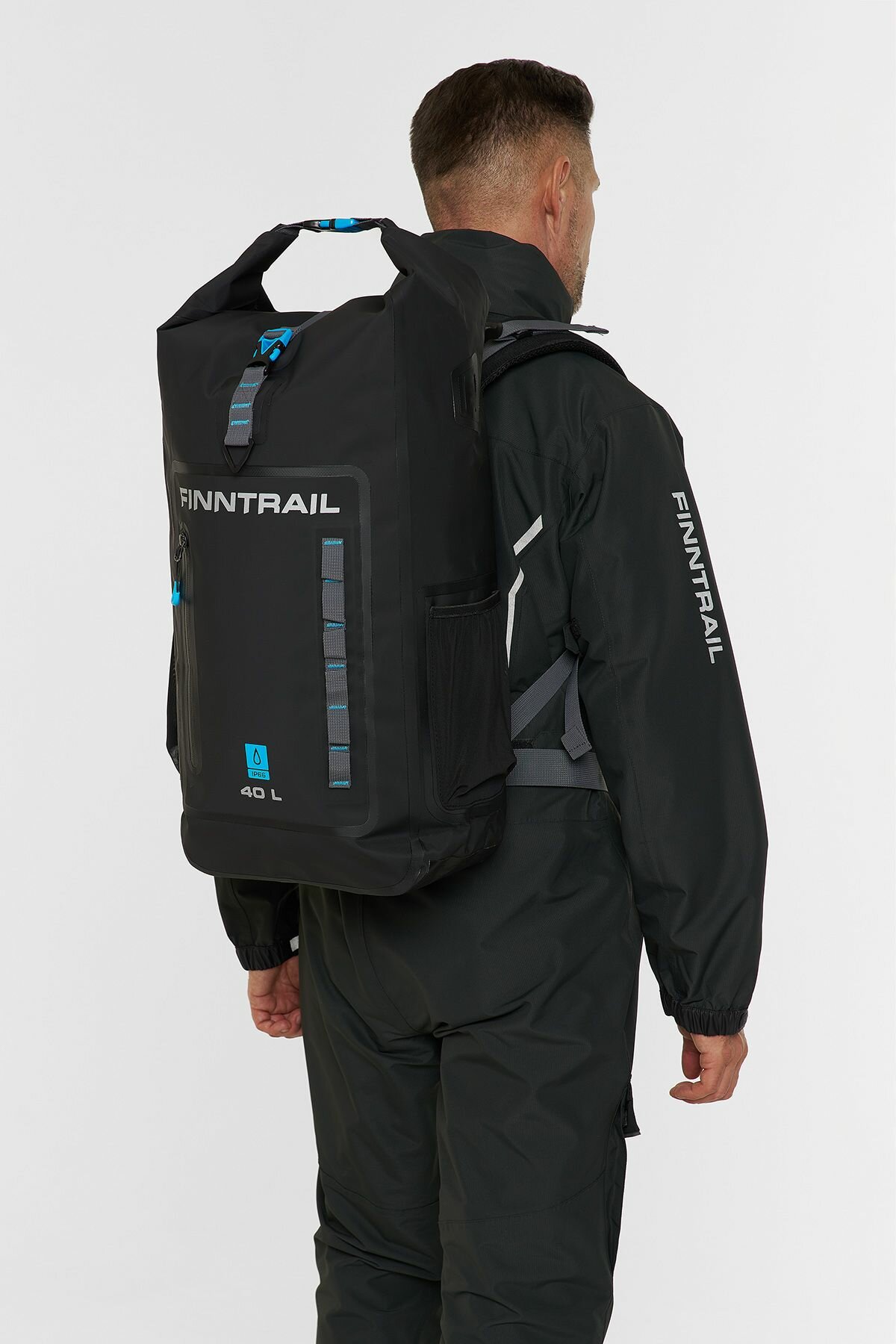 Рюкзак водонепроницаемый Expedition 40L большой походный гермомешок для рыбалки, похода и сплава