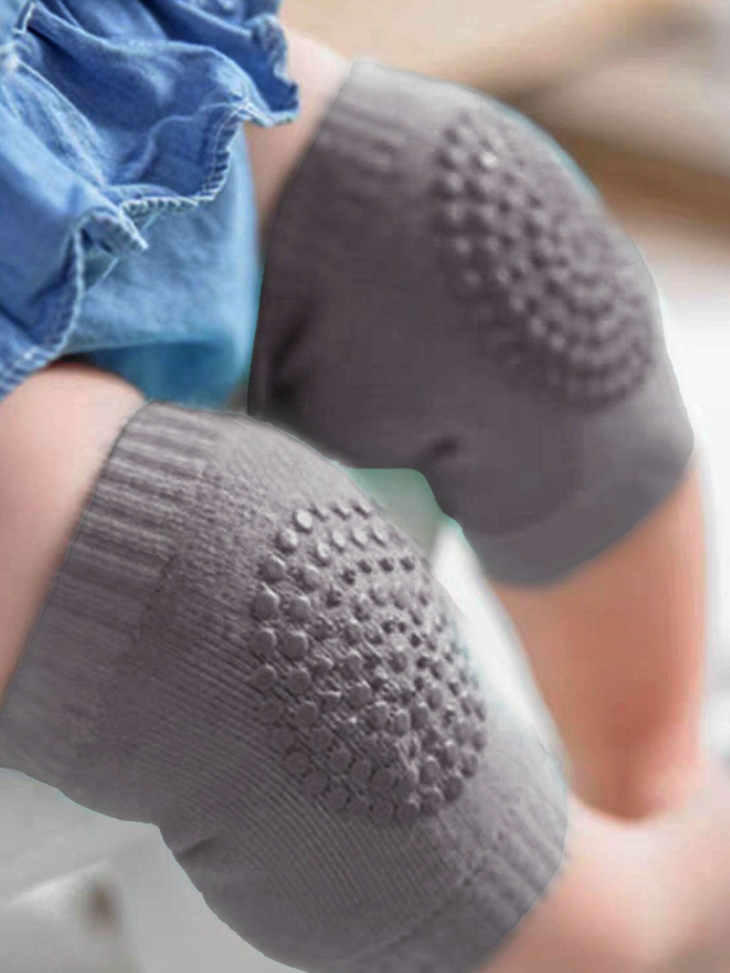 1 пара нескользящих наколенников для ползающих младенцев