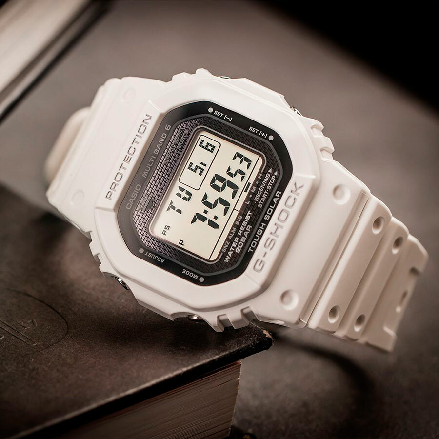 Наручные часы CASIO G-Shock, серый, белый — фото 1
