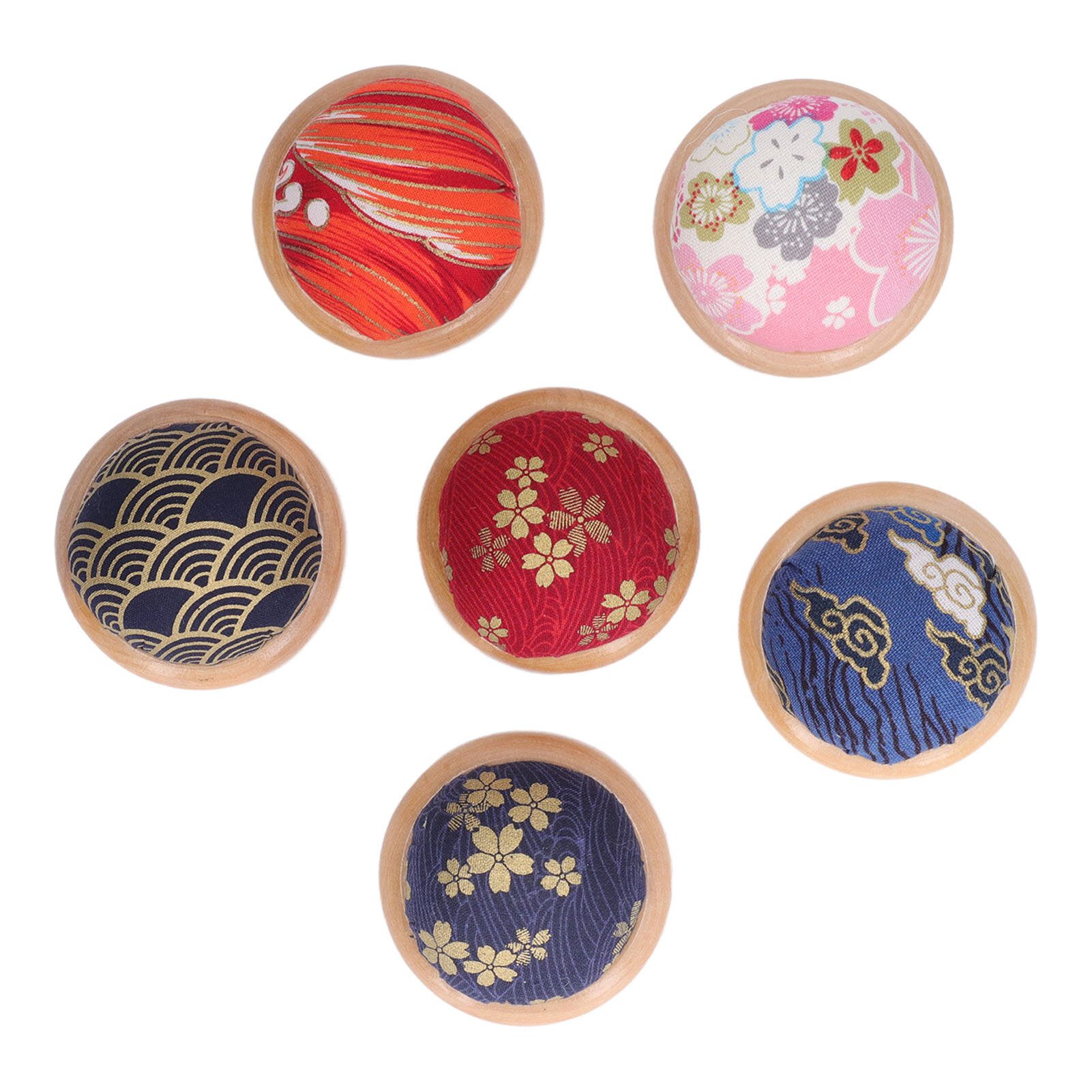 6 шт. игольниц с деревянной основой и держателем для игл, швейные принадлежности для дома