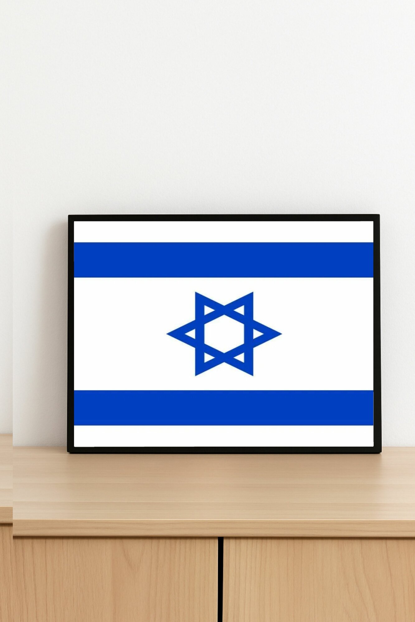 Постер Израиль в Стеклянной Рамке