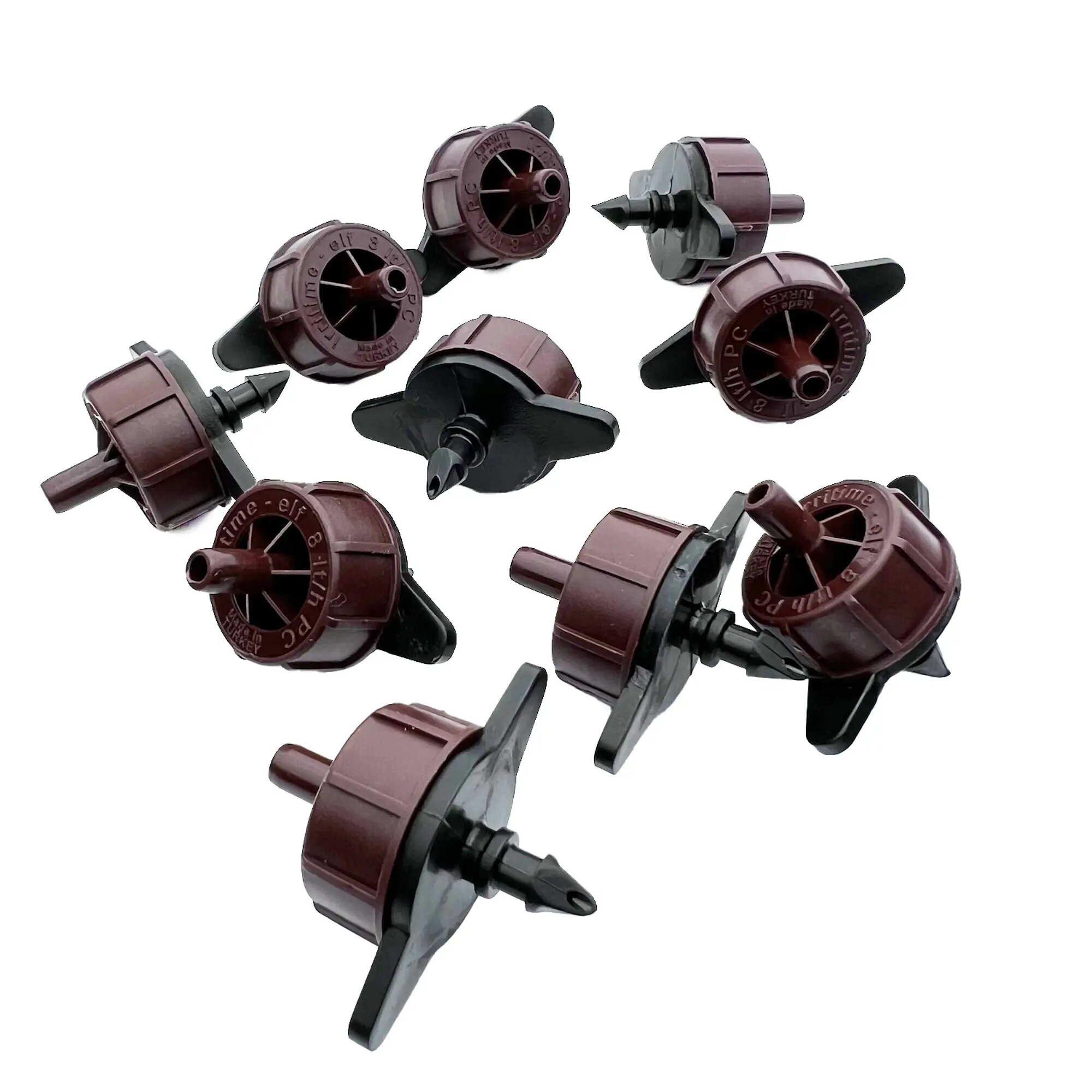 BOUTTE капельница нерегулируемая компенсированная разборная 2 л/ч, набор 10 шт