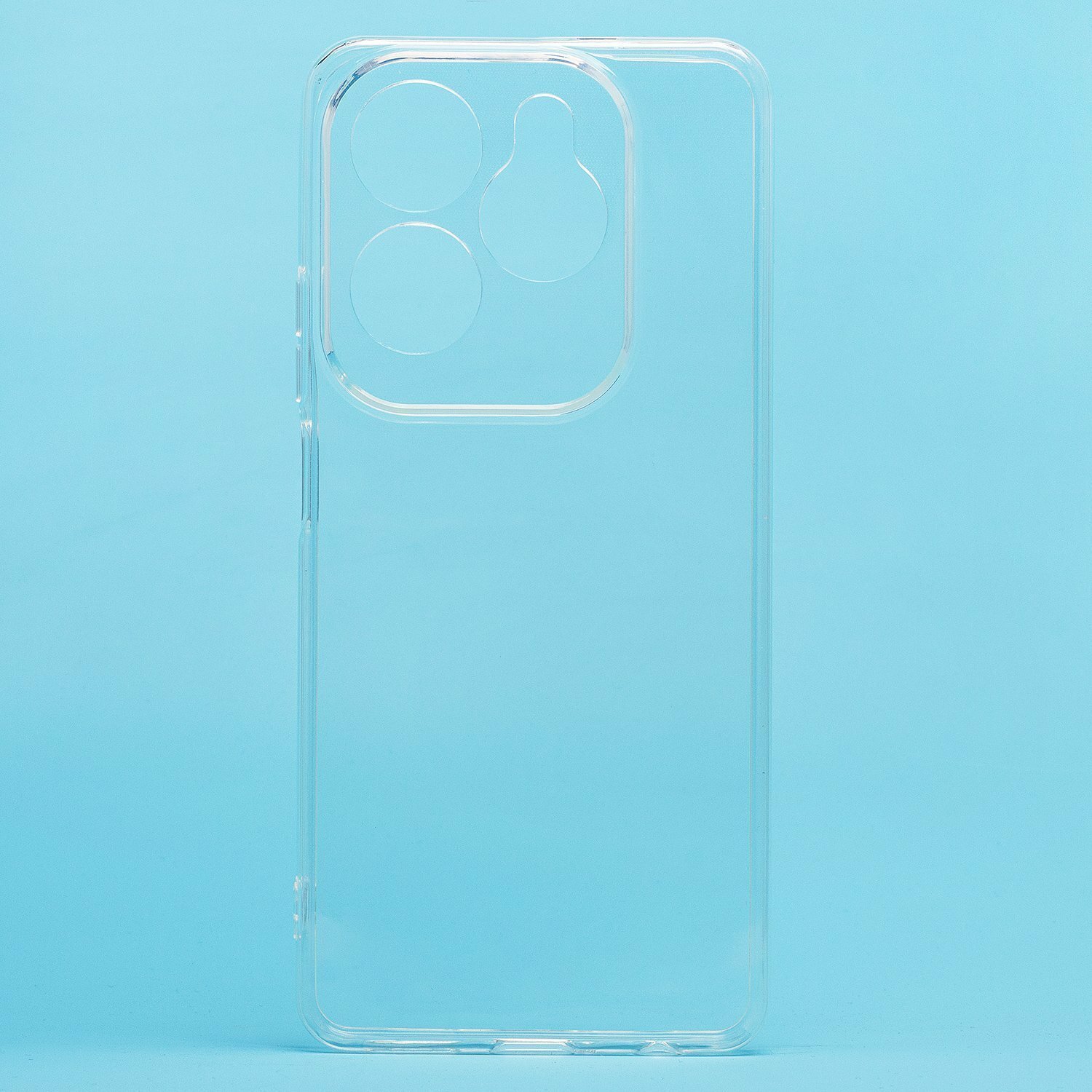 Чехол-накладка для Tecno Spark 20 Pro 5G (прозрачный) Activ ASC-101 Puffy 0.9мм