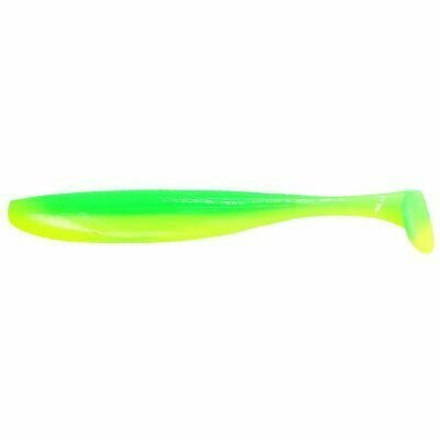 Виброхвост силиконовая приманка Kosadaka WAVE SHINER 125, блистер 5шт, цвет YFG ++