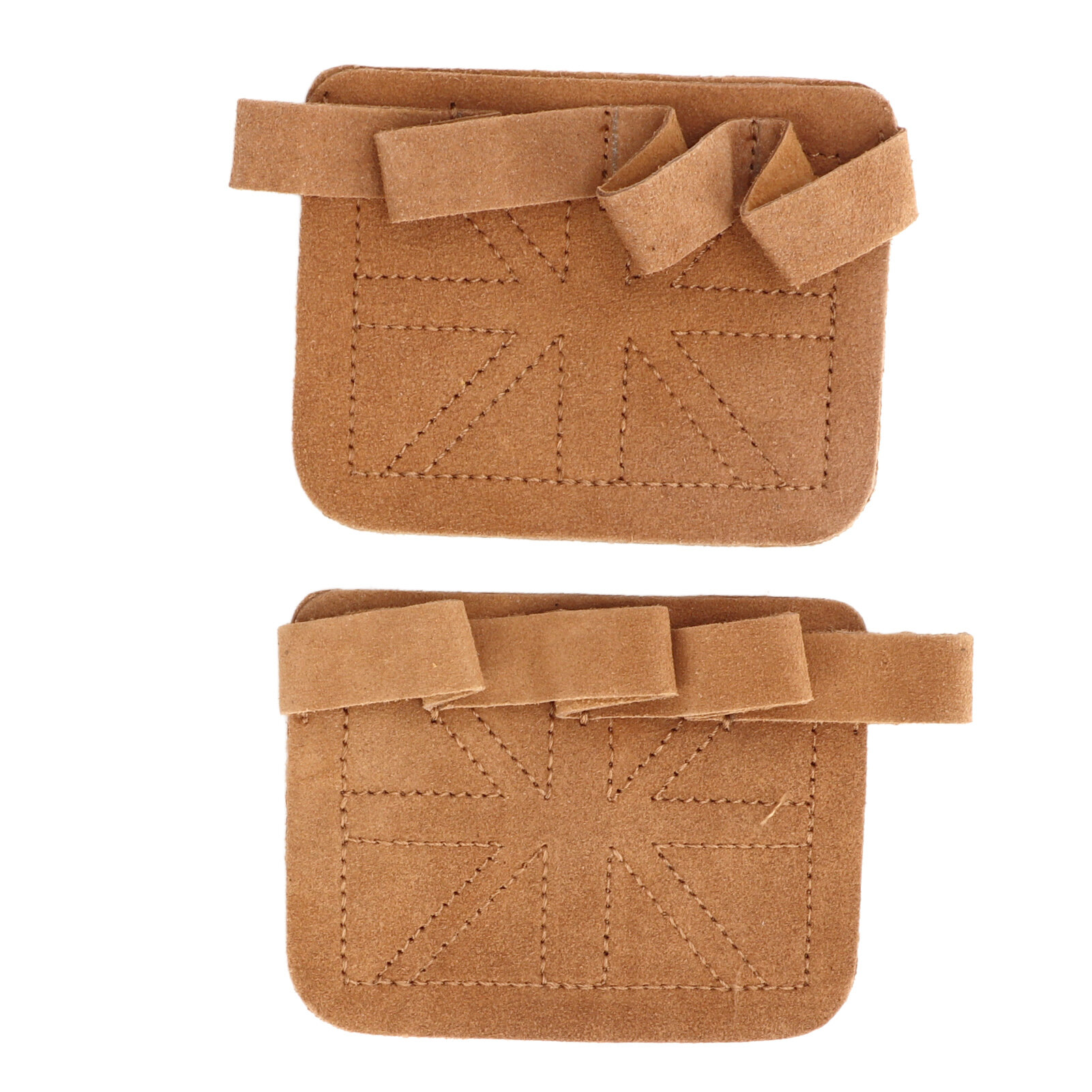 Фитнес -тренажерный зал сцепления с утолщенными двойными слоями коврика 4 пальцев тренировочные перчатки для тренировок с тяжелой атлетикой коричневые