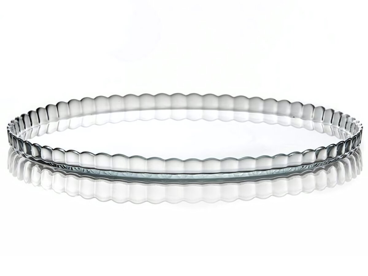 Блюдо сервировочное «Patisserie» из стекла, 28 см, для фруктов, пиццы и десертов