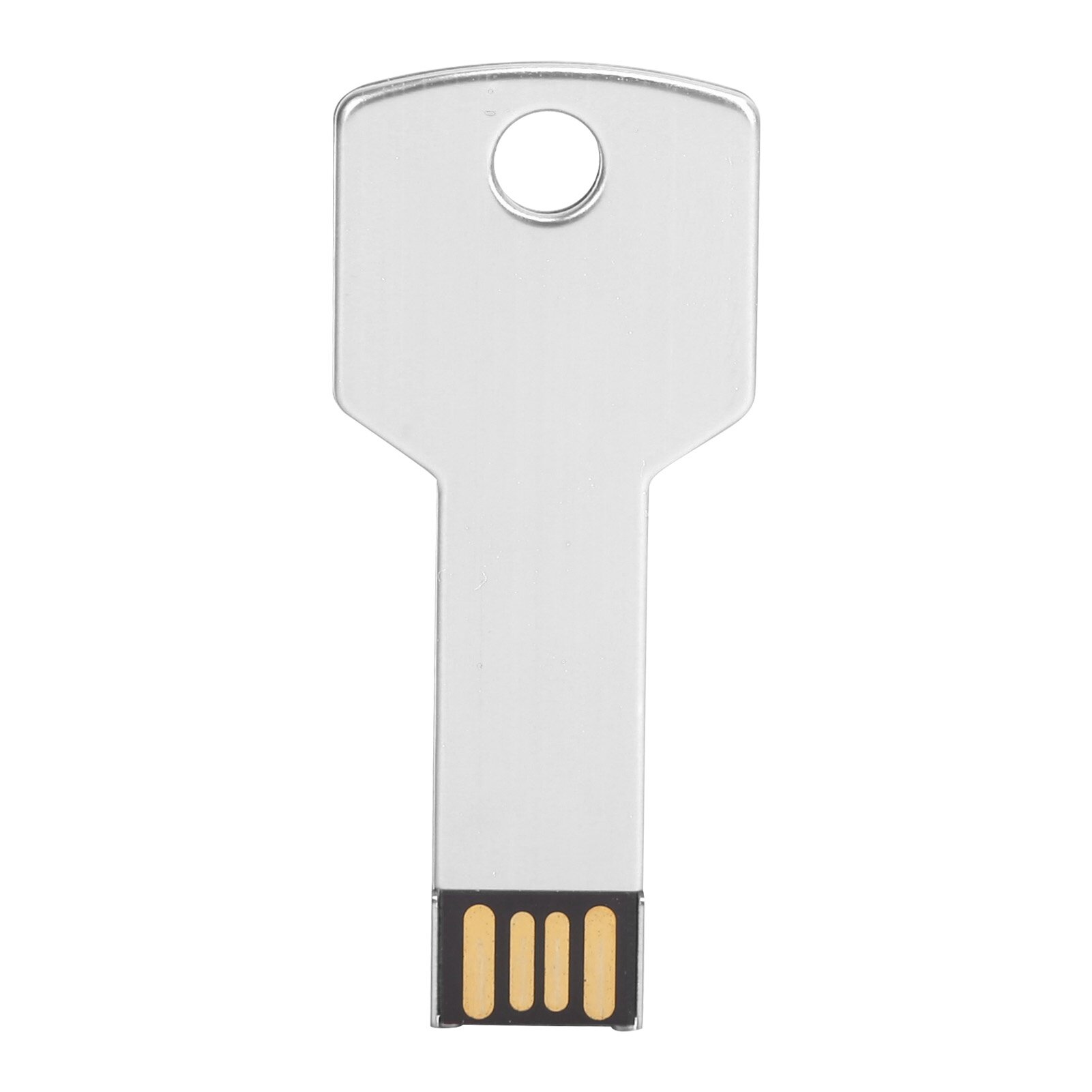 USB-флеш-накопитель в форме ключа для использования на компьютере, серебристый, 8 ГБ