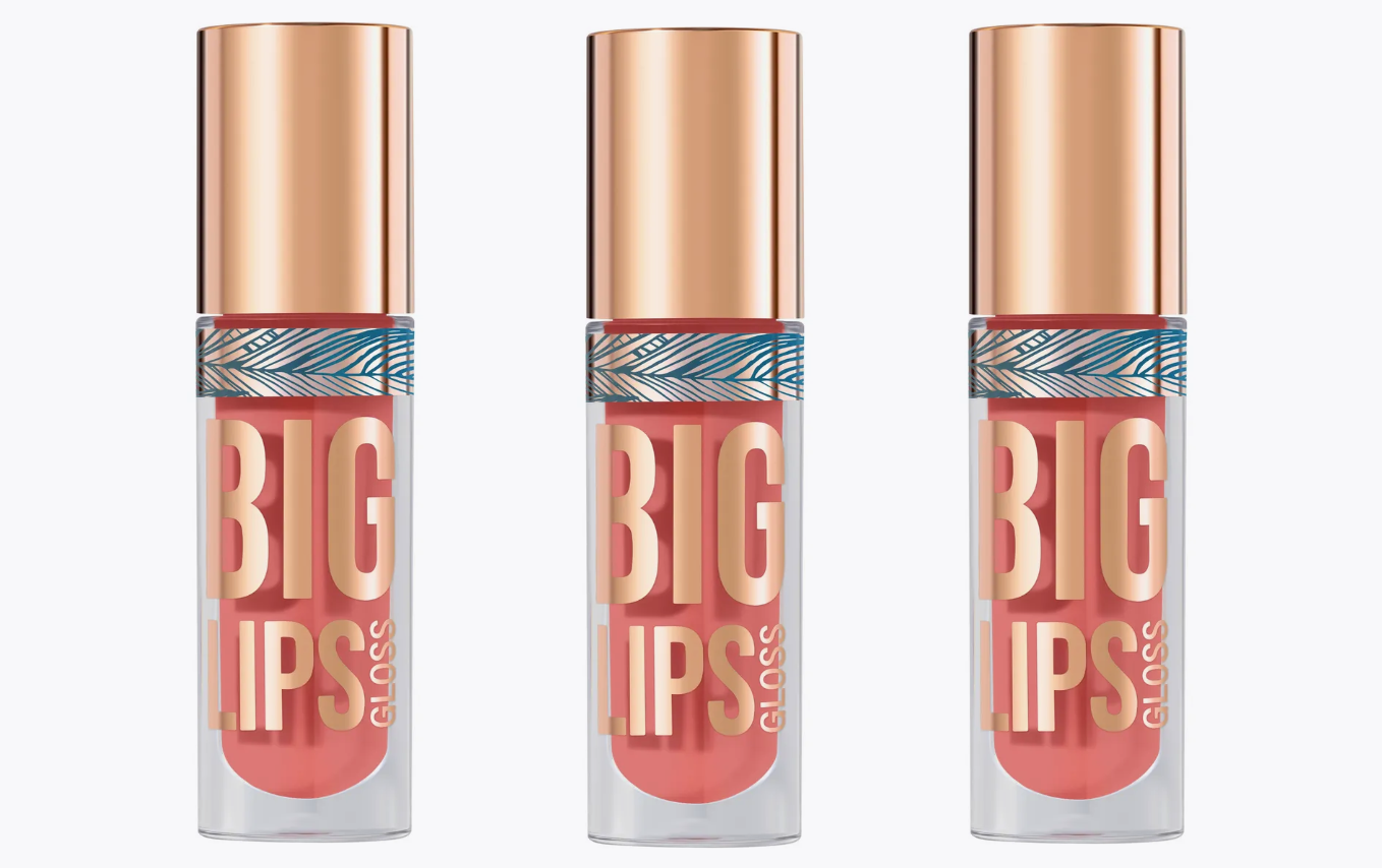 Блеск для губ STELLARY Lipgloss Big Lips тон 10 First love, 4мл - 3 штуки