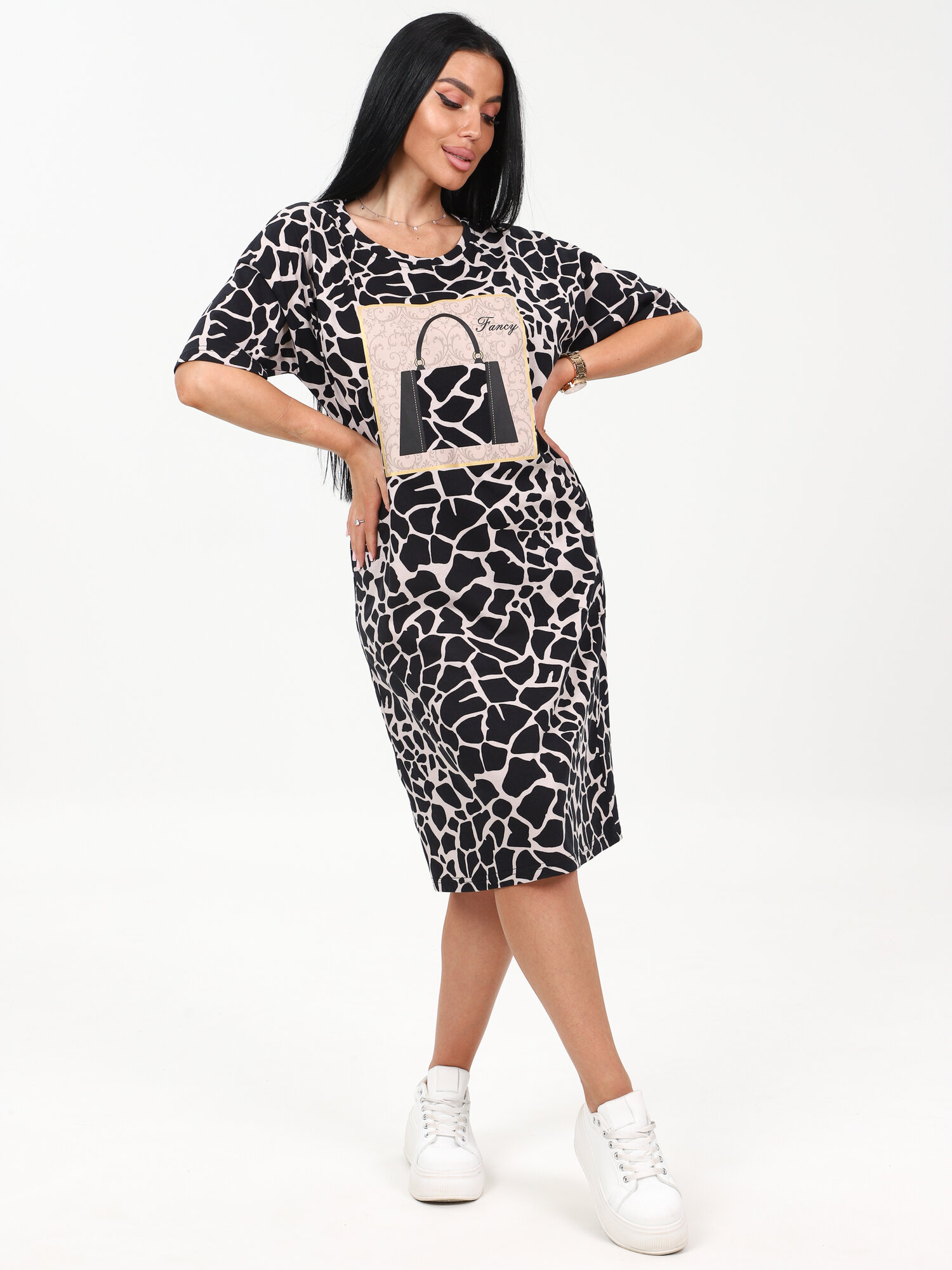 Туника Пляжная, больших размеров, домашняя, летняя