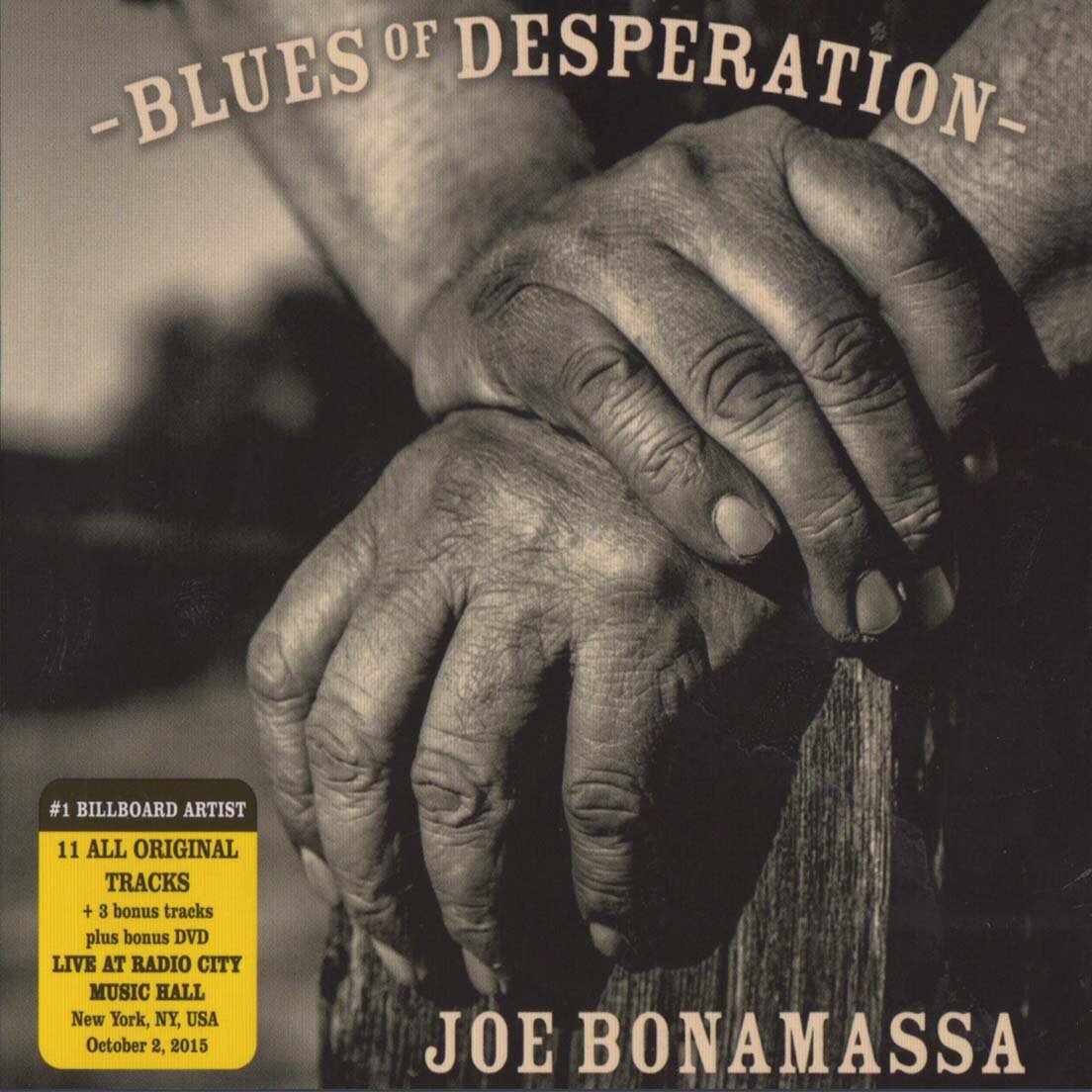 BONAMASSA JOE "Blues of Desperation" 2016 Музыкальный CD диск Starmark