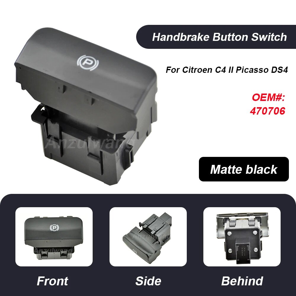 Электронный переключатель ручного тормоза, стояночный тормоз для Peugeot 3008 5008 Citroen C4 II Picasso & Grand DS4 470706 470703 470706