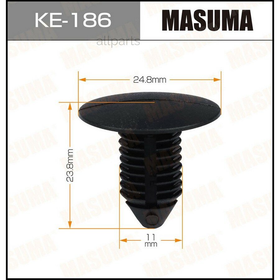 MASUMA KE186 клипса крепжная