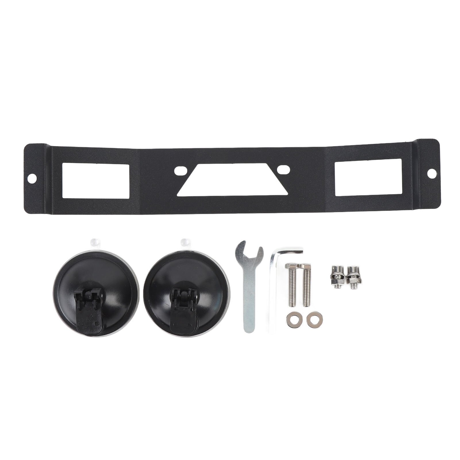 Автомобильный кронштейн для спутниковой антенны на присоске, регулируемый, из алюминиевого сплава, всепогодный монтажный комплект для мини-автодомов и лодок.