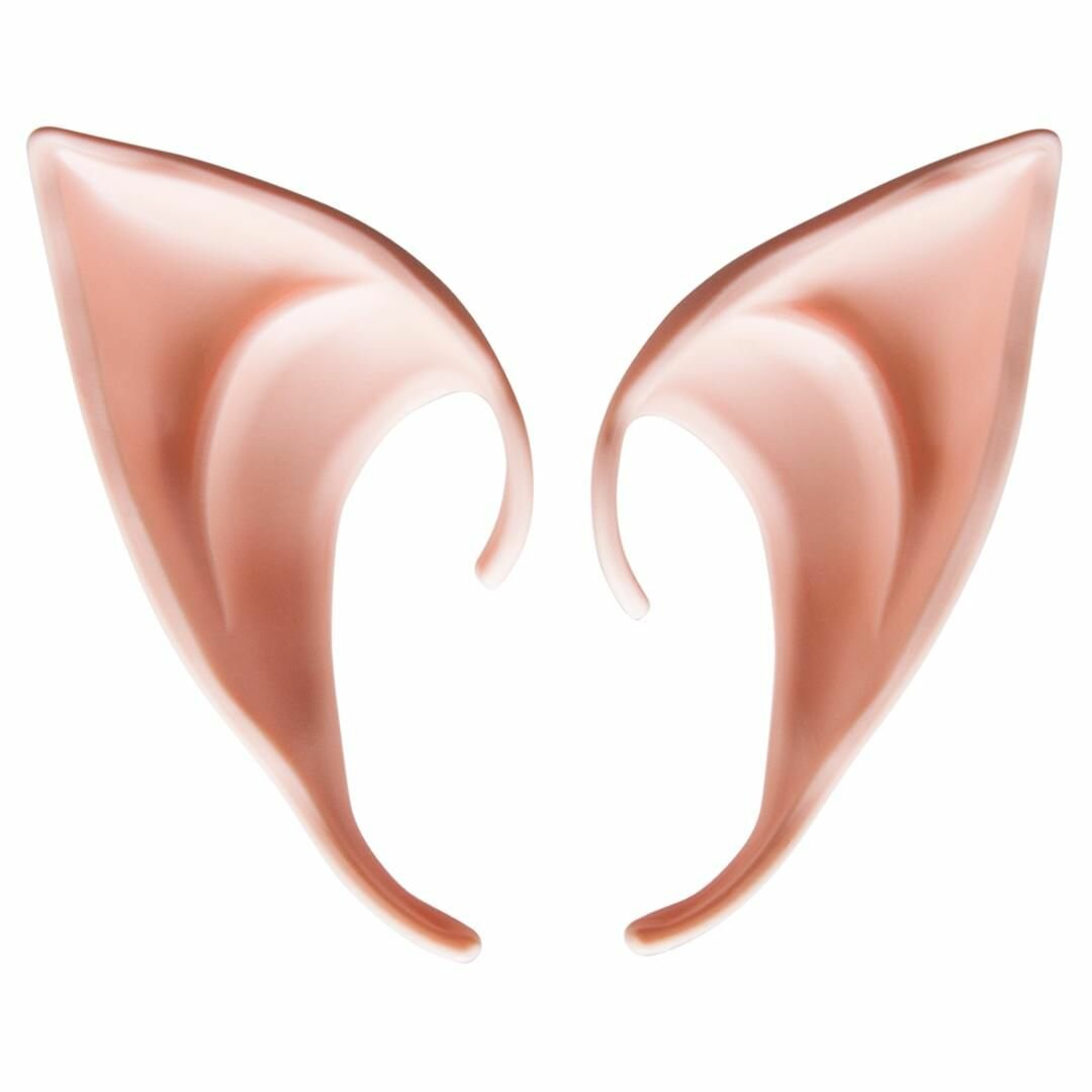 Ободок карнавальный Волна веселья Уши эльфа короткие, розовые 9,5 см