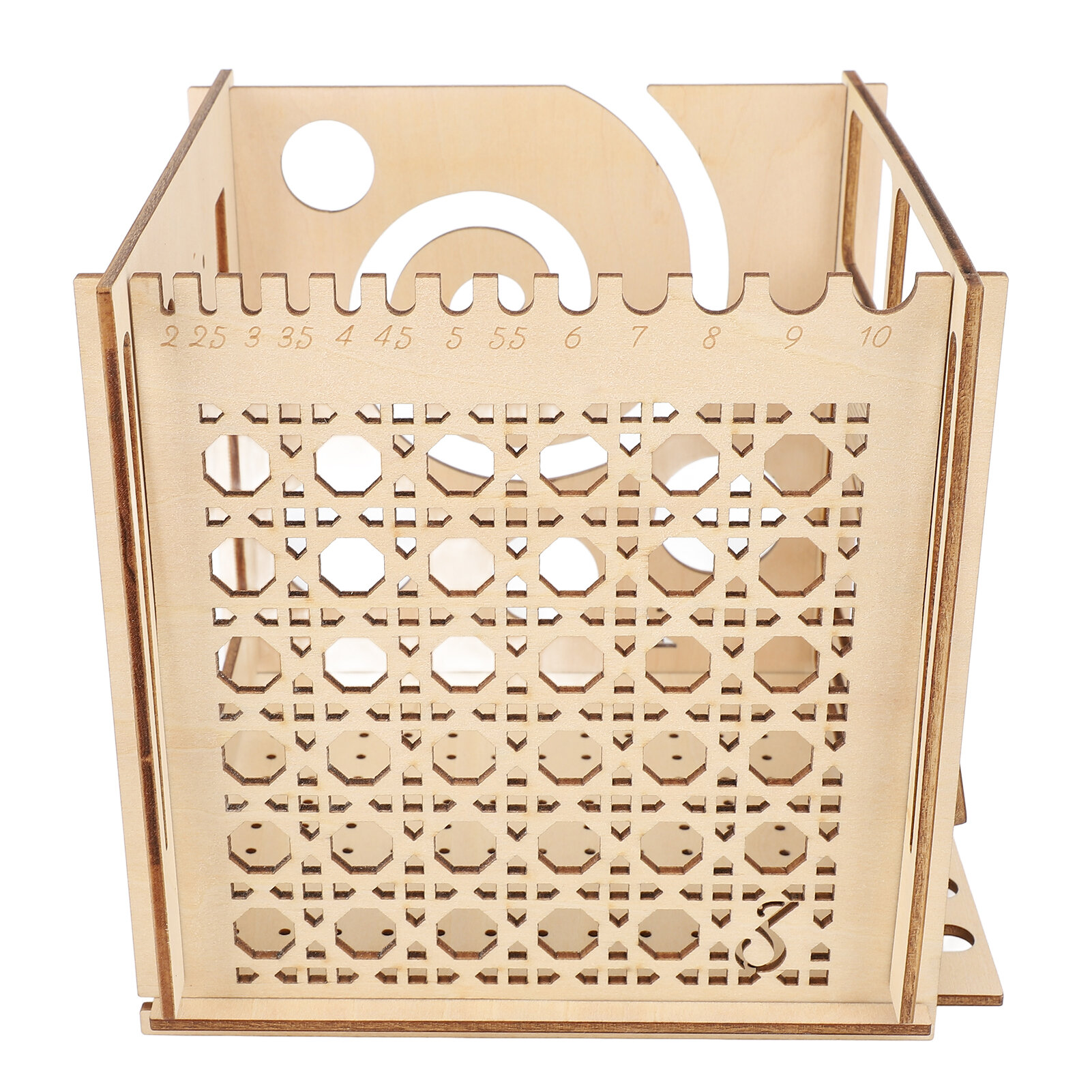 Деревянная миска для пряжи «Все в одном», миска для вязания, многофункциональная коробка для шариков из пряжи для вязания крючком, инструменты для рукоделия «сделай сам»