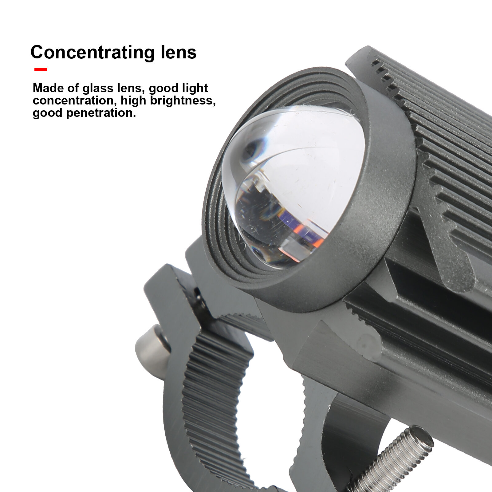 Светодиодный светильник для электрического велосипеда, водонепроницаемый, высокой яркости, 36 В, 48 В, 60 В, передний фонарь фар