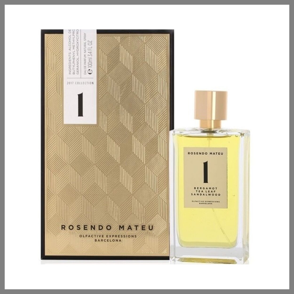 Rosendo Mateu № 1 Bergamot, Tea Leaves, Sandal Wood парфюмерная вода 100мл