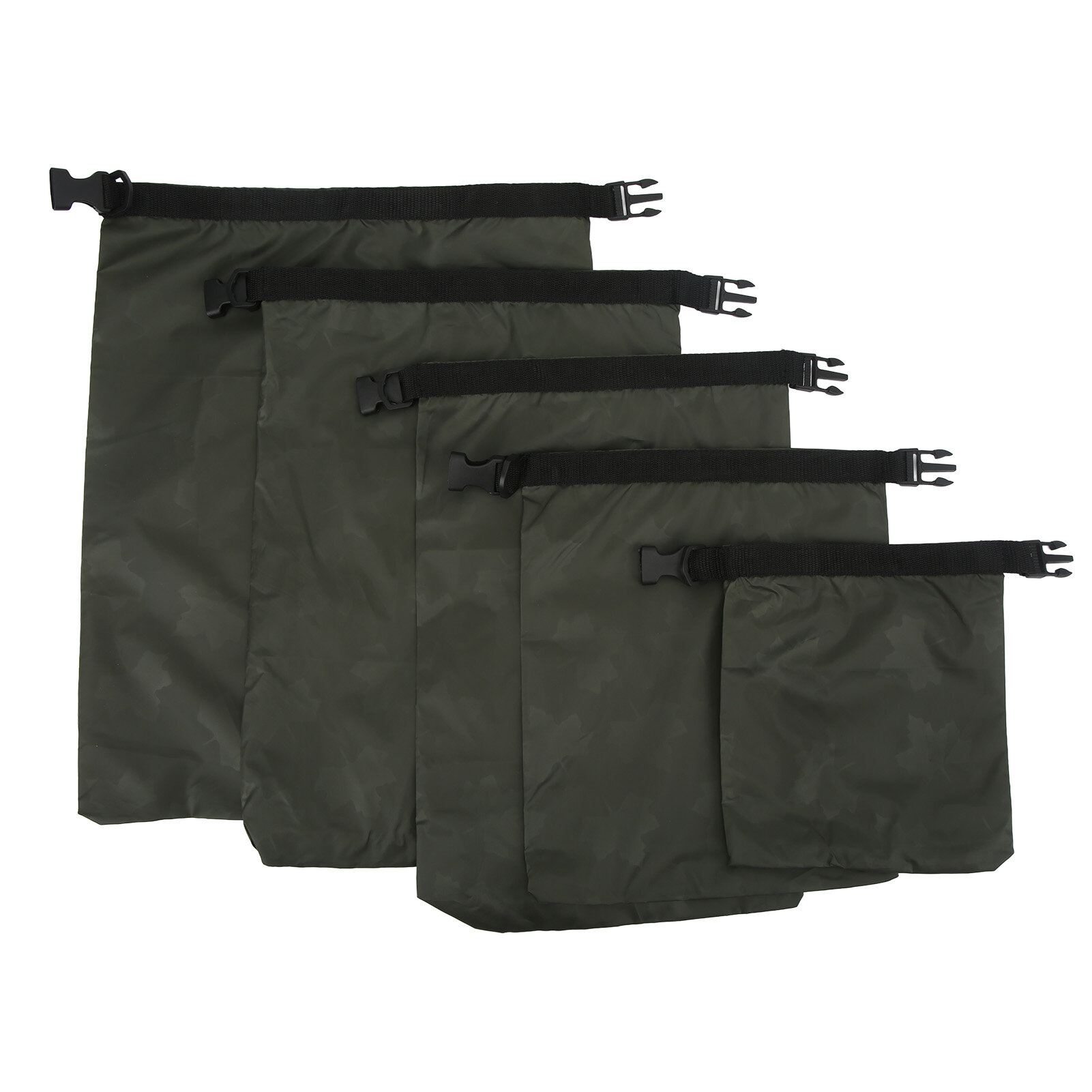 5 шт, водонепроницаемая сумка для хранения, похода, рафтинга, каякинга, гребли, походов, армейский зеленый